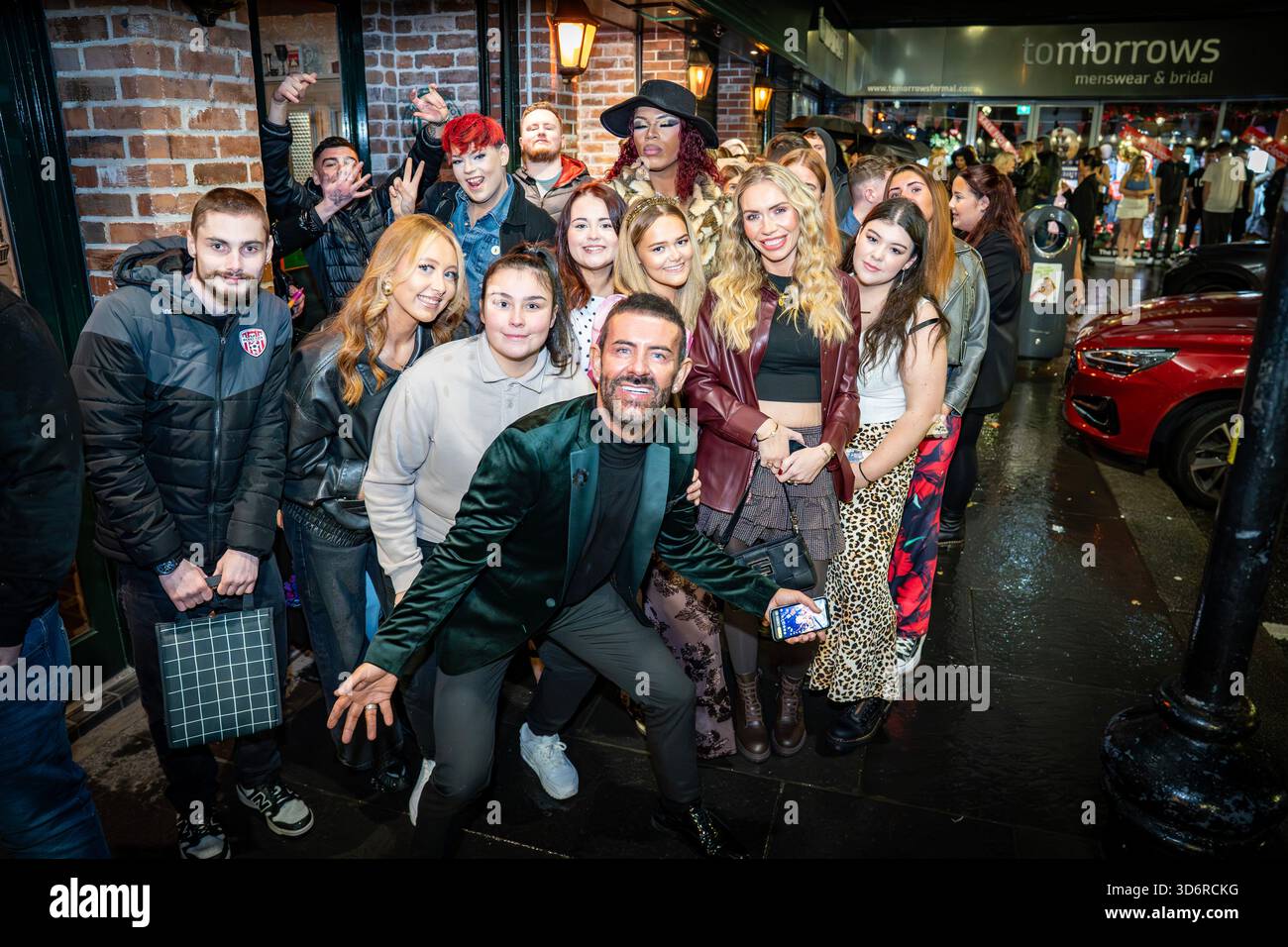 Derry, Northern Ireland. 21 November 2025. Visitors including Big ...