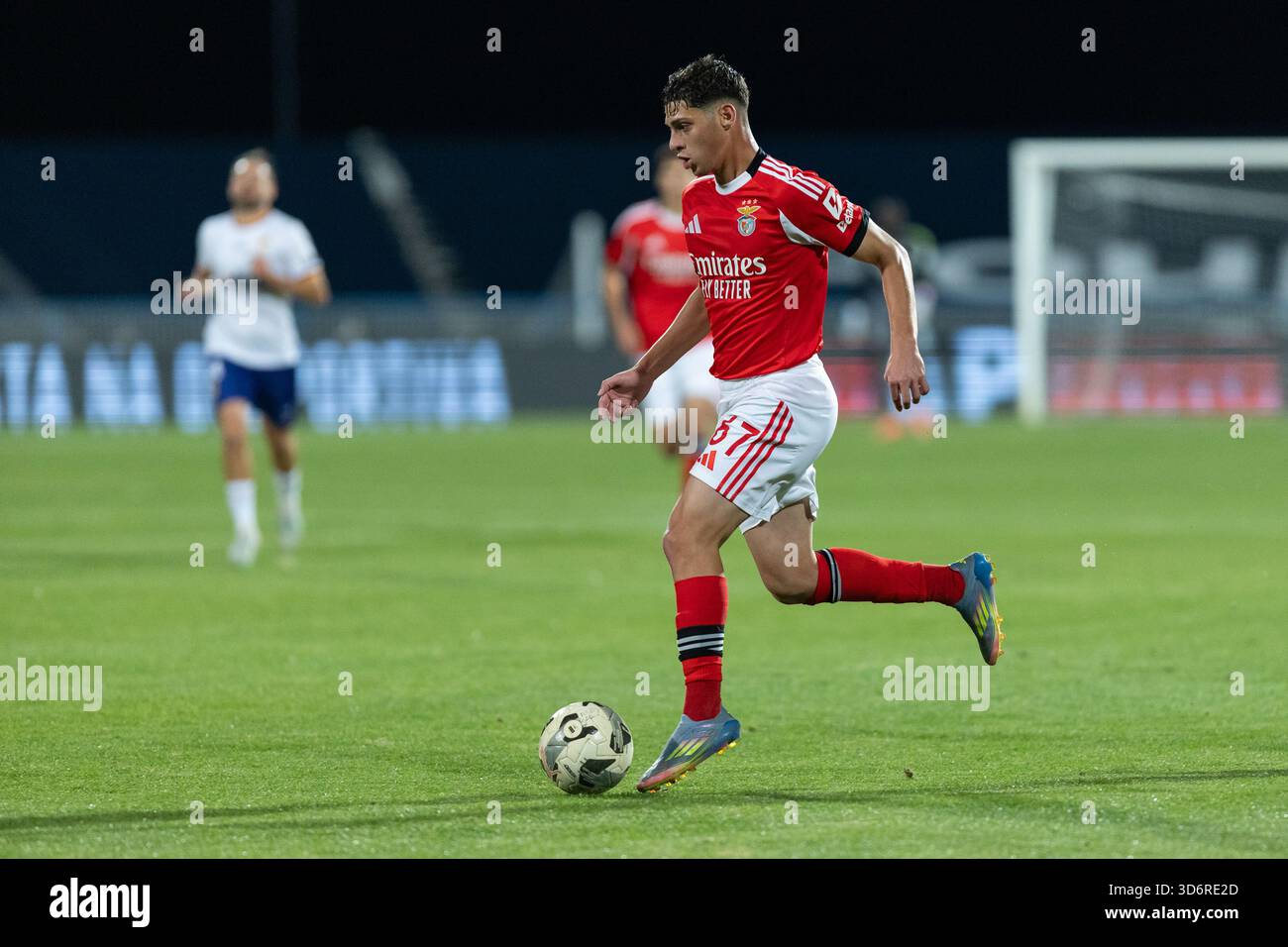 November 21, 2025. Lisbon, Portugal. Benfica forward from Portugal ...