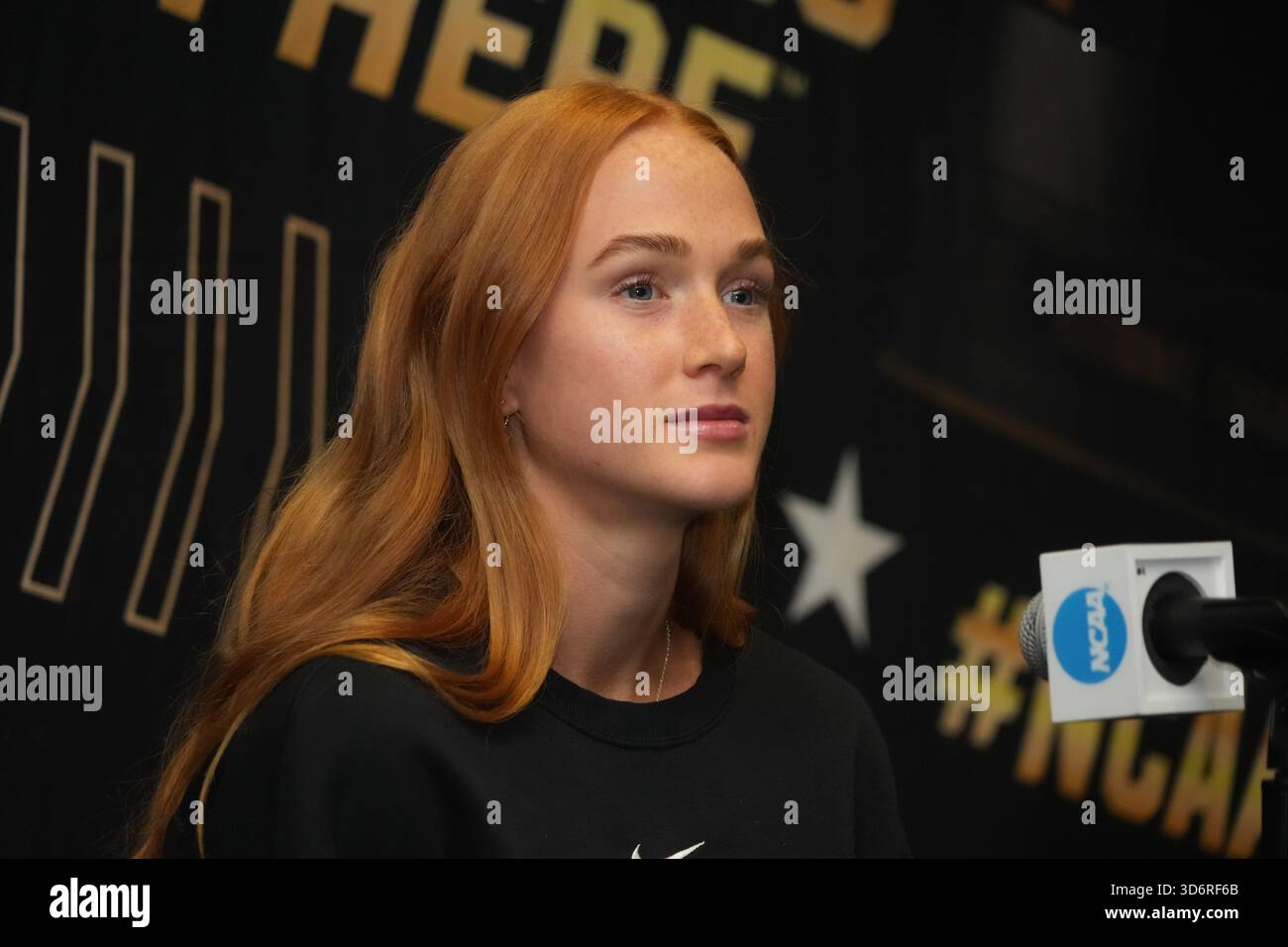 Jane Hedengren of BYU during the NCAA Cross Country Championships press ...