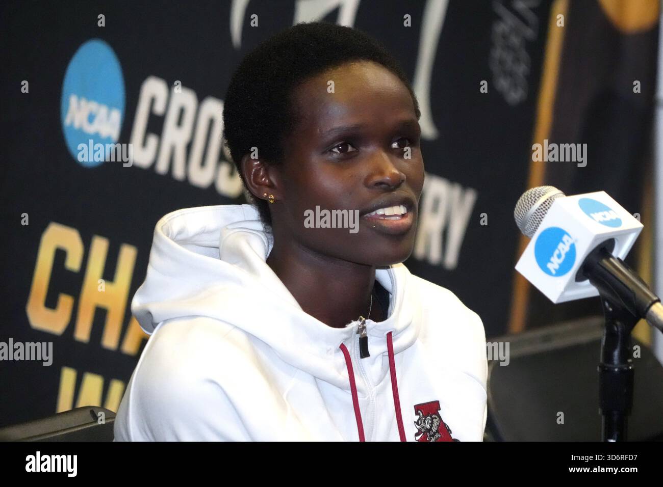 Doris Lemngole of Alabama during the NCAA Cross Country Championships ...