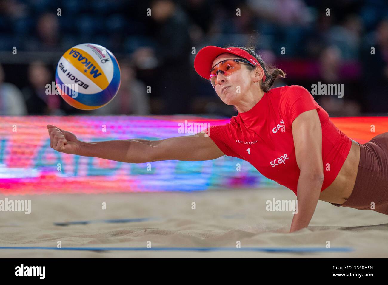 ADELAIDE, AUSTRALIA - NOVEMBER 21: Melissa Humana-Paredes (Player 1 ...