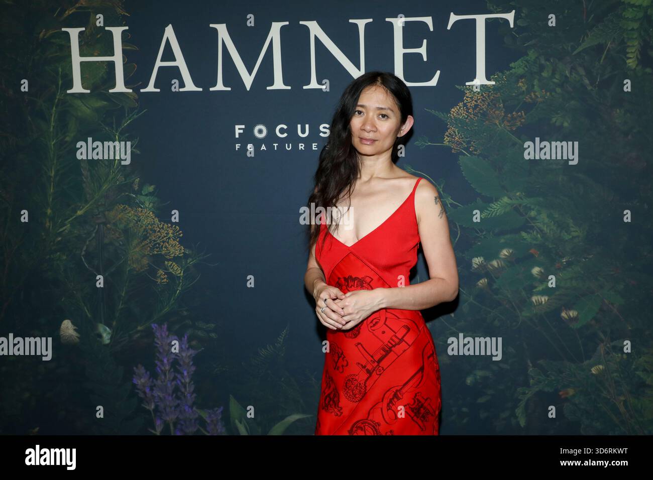 Director Chloe Zhao attends the special screening of "Hamnet" at The Whitby Hotel on Friday, Nov ...