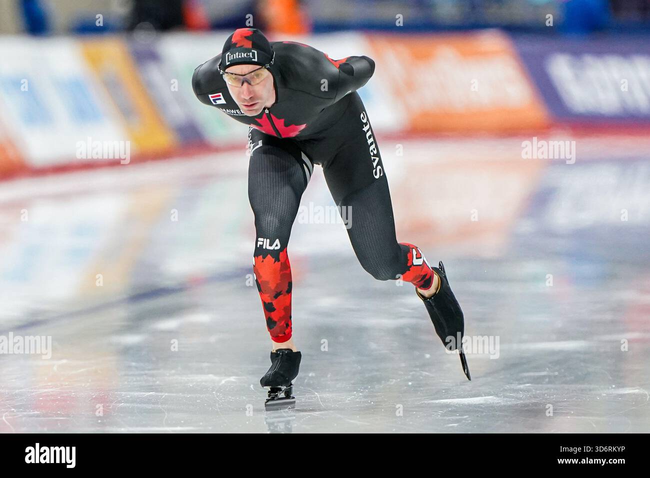 CALGARY, CANADA - NOVEMBER 21: Ted-Jan Bloemen of Canada during the ISU ...