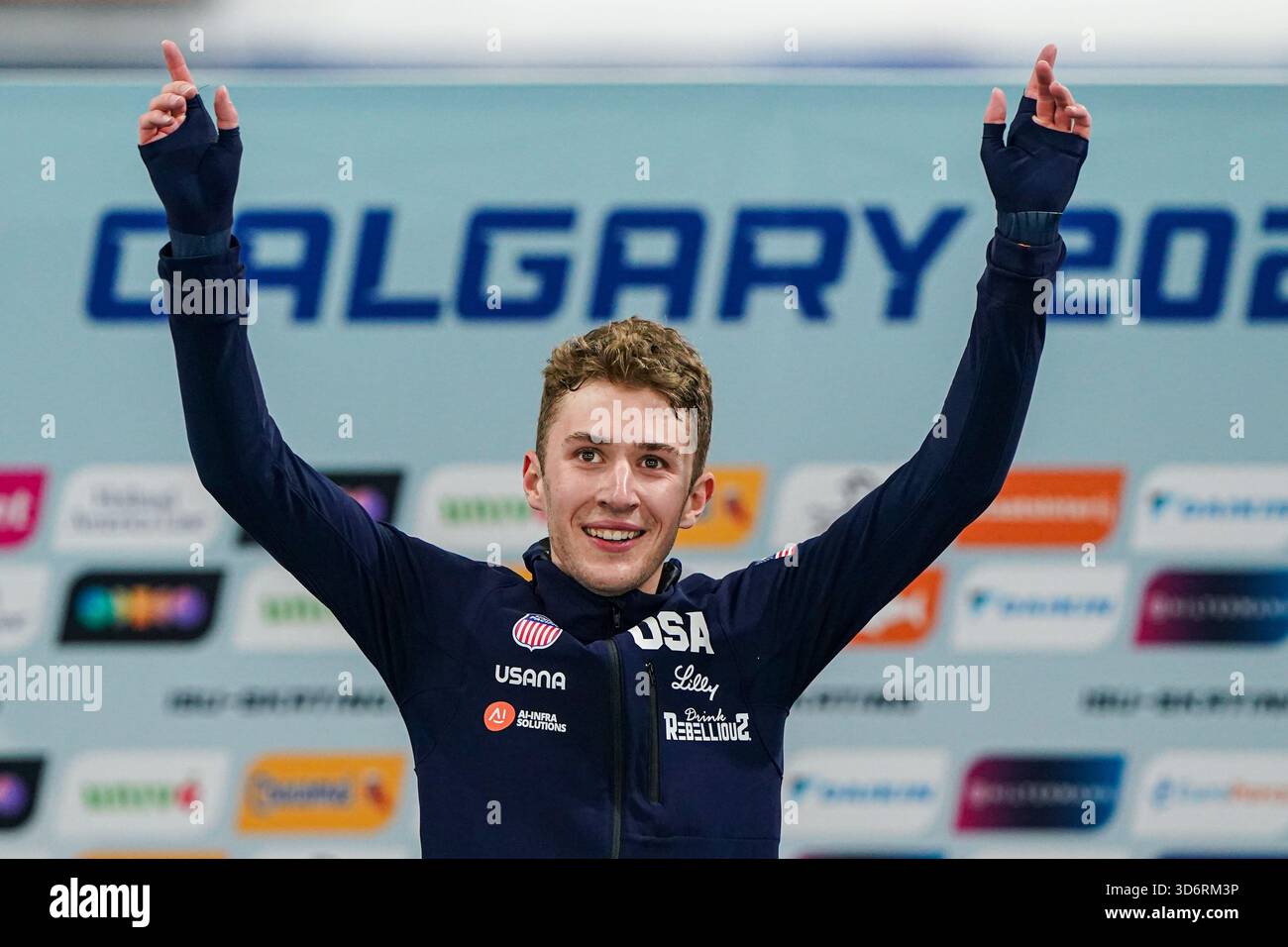 CALGARY, CANADA - NOVEMBER 21: Casey Dawson of United States of America ...
