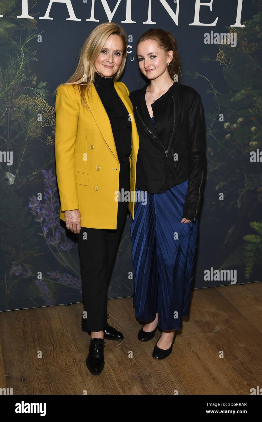 Samantha Bee and daughter Ripley Bee-Jones attend the 'Hamnet' film ...