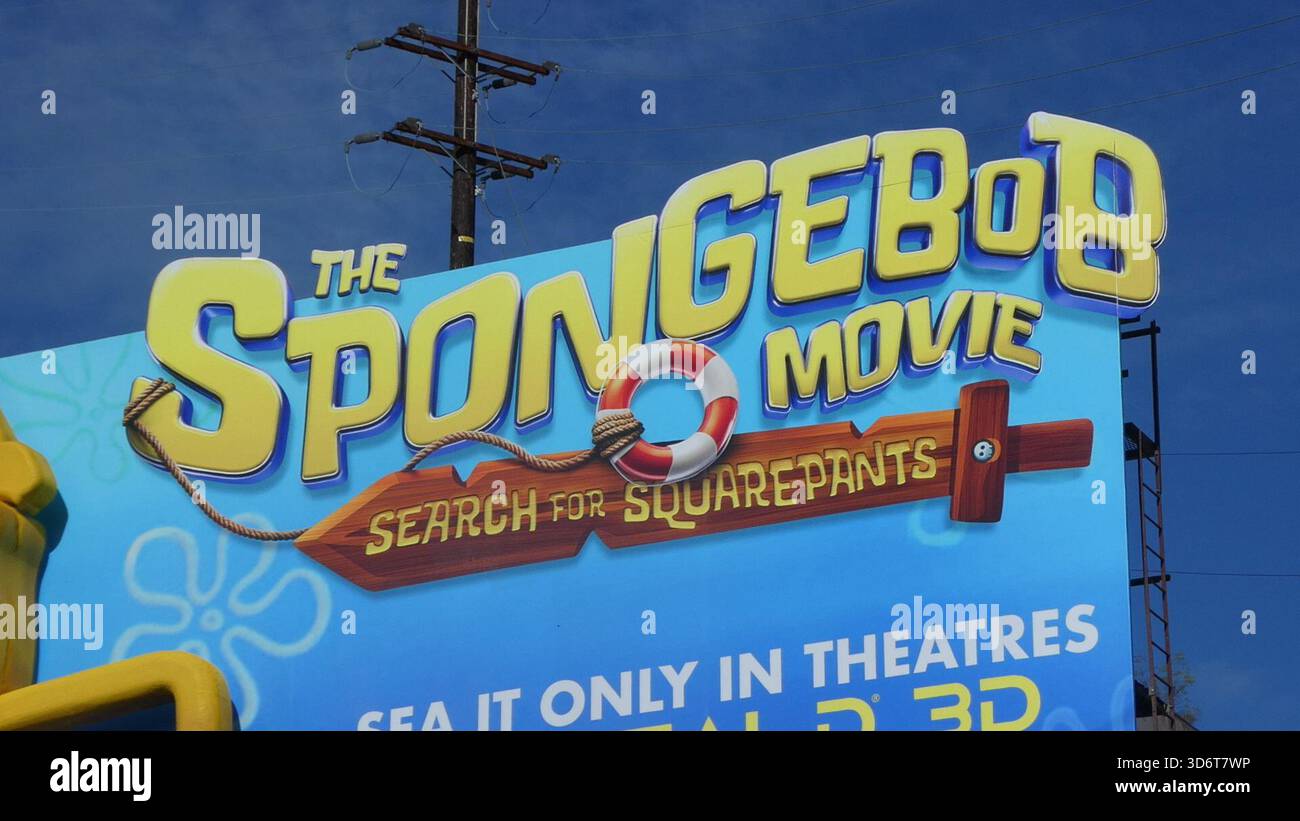 Los Angeles, California, USA 21st November 2025 The Spongebob Movie ...