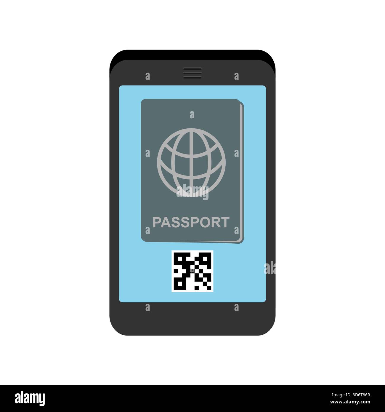 Mobile verification system qr Stock Vector Images - Alamy