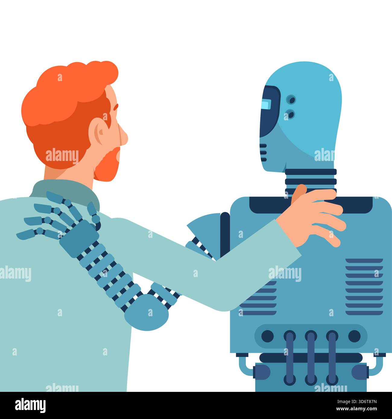 Standing companion Stock Vector Images - Alamy