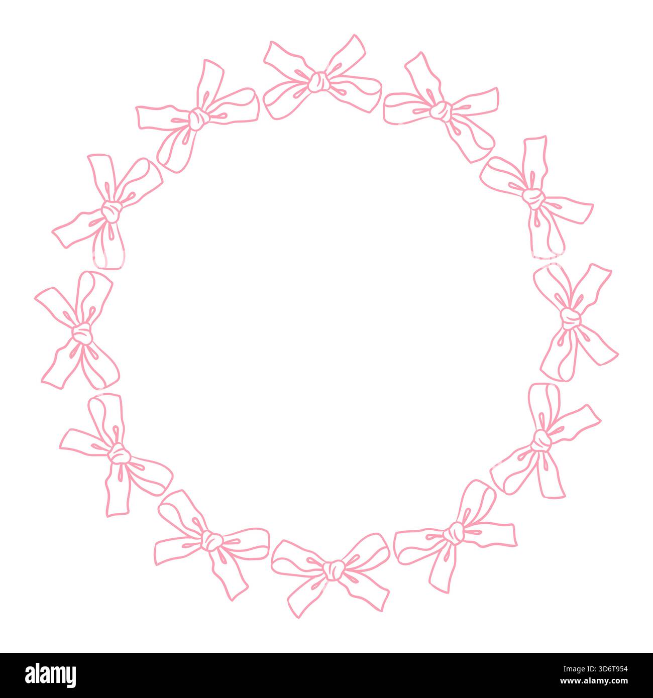 Hand drawn circular forms Cut Out Stock Images & Pictures - Alamy