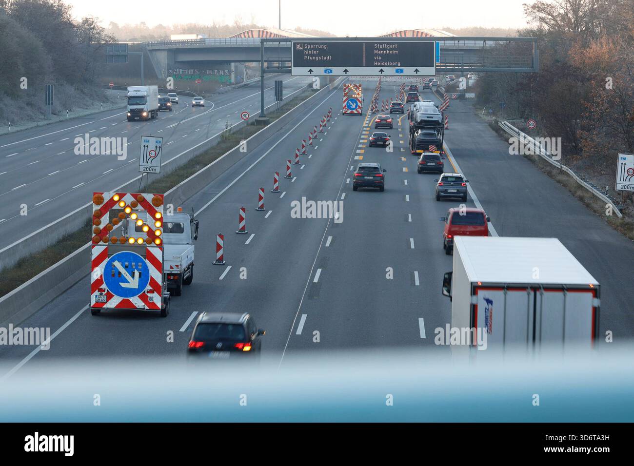 Sperrung A67 22.11.2025 Aufgrund Abbrucharbeiten des alten ...