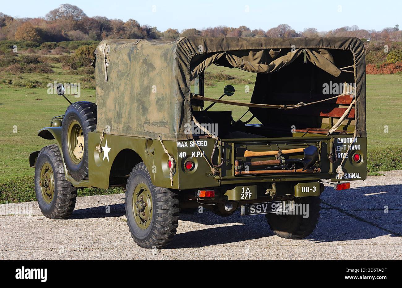WW2 WC-52 Dodge Weapons Carrier Stock Photo - Alamy