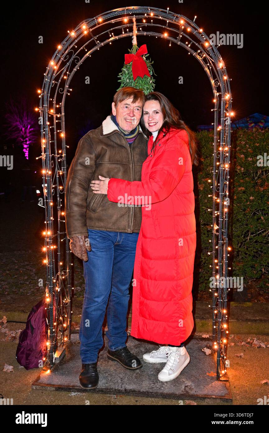 Katrin Wrobel with husband Klaus Fricke at the opening of Christmas at ...