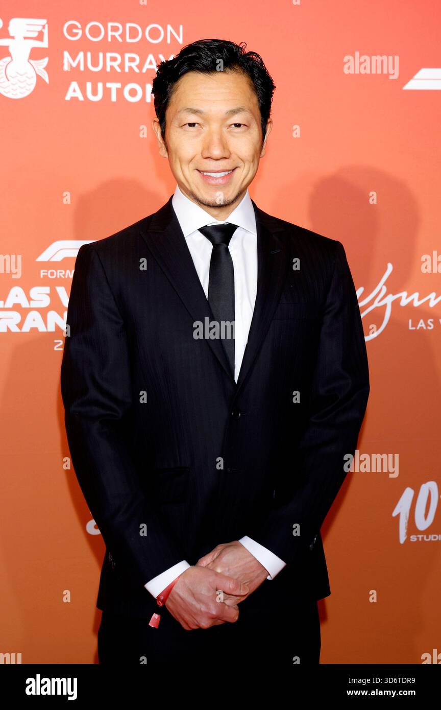 Harrison Chen bei der amfAR Las Vegas Gala 2025 im Hotel Wynn Las Vegas. Las Vegas, 21.11.2025 ...