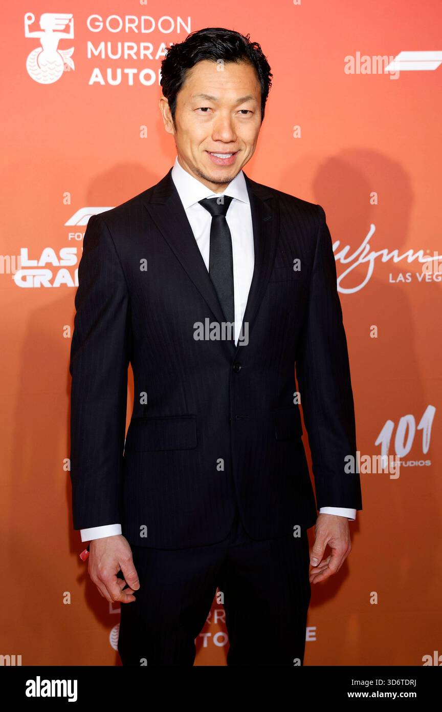 Harrison Chen bei der amfAR Las Vegas Gala 2025 im Hotel Wynn Las Vegas ...