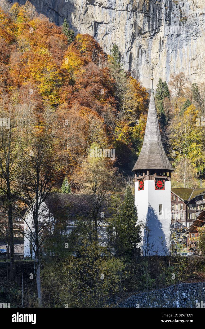 Lauterbrunnen switzerland alpine village hi-res stock photography and ...