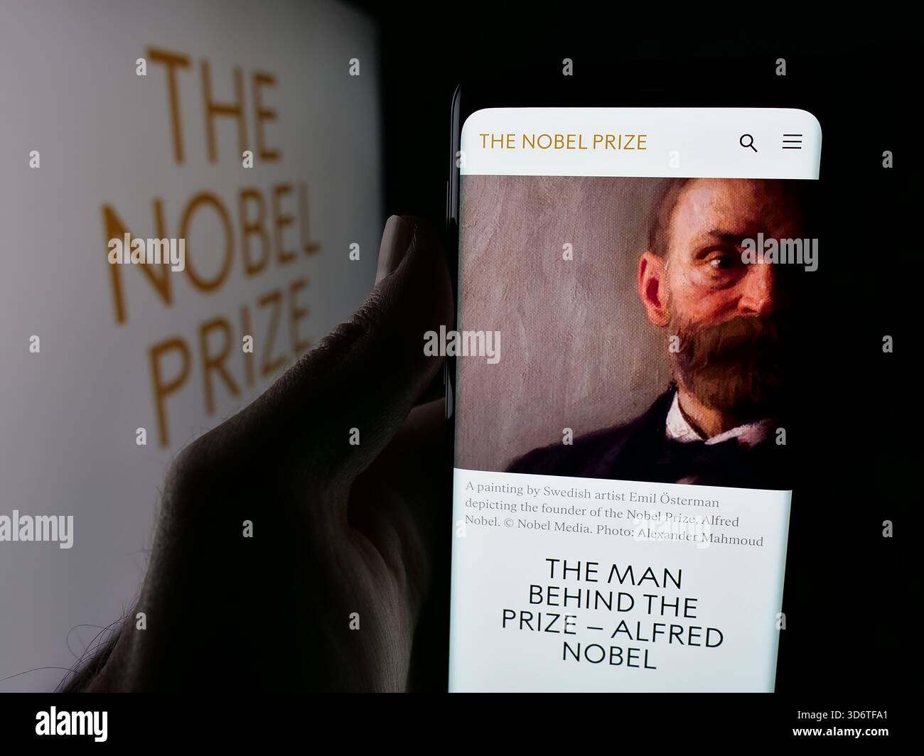 In this photo illustration, a person is holding a smartphone with the ...