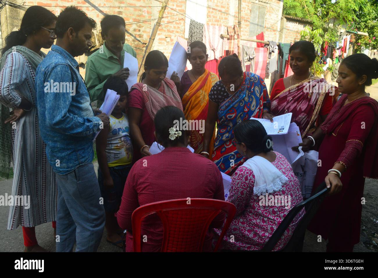 November 22, 2025, Siliguri, West Bengal, India: Booth Level Officers ...