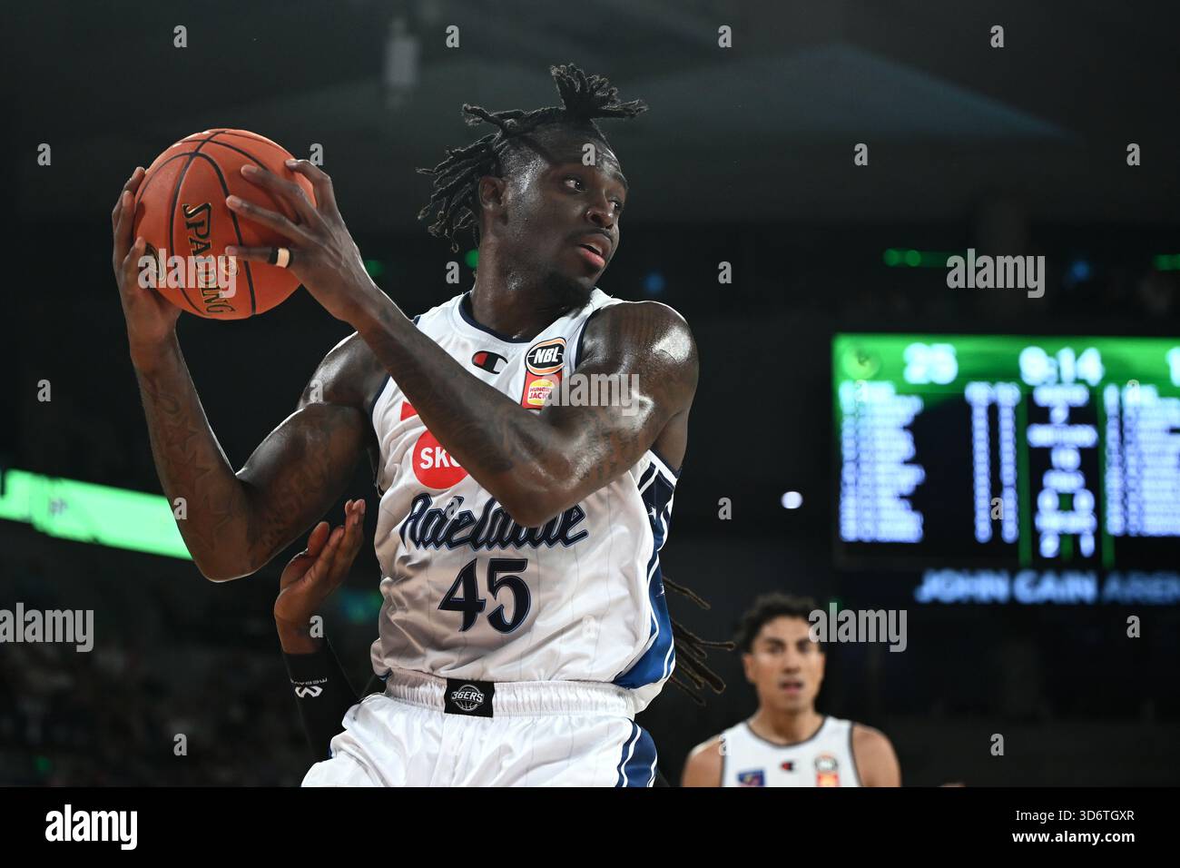 Zylan Cheatham of the 36ers during the NBL Round 10 match between the ...