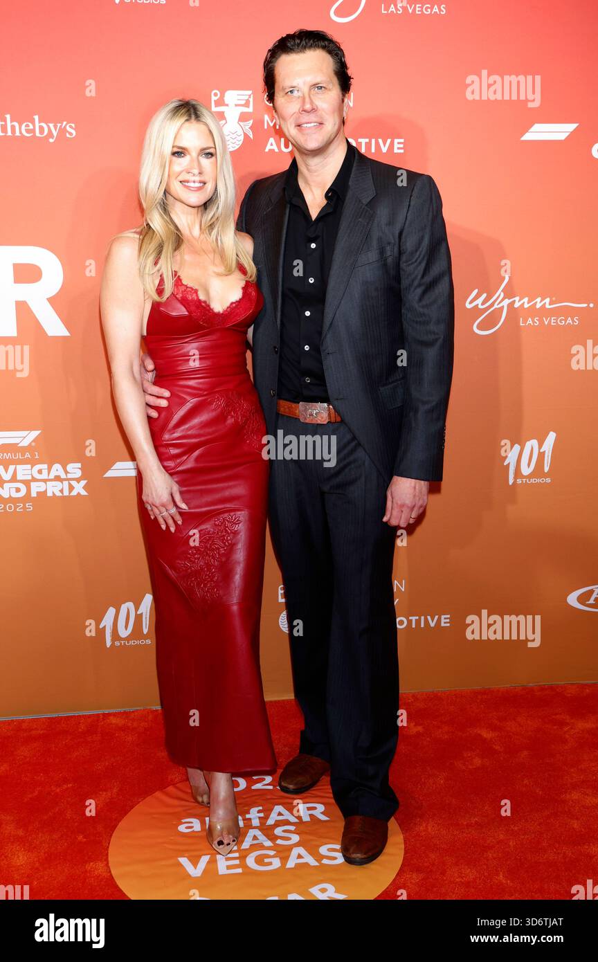 Ali Larter mit Ehemann Hayes MacArthur bei der amfAR Las Vegas Gala ...