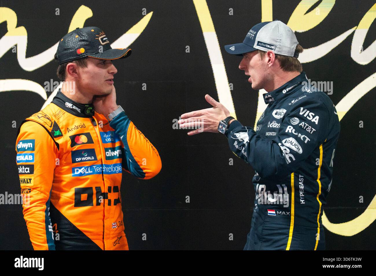 Las Vegas, United States. 21st Nov, 2025. Dutch Formula One driver Max ...