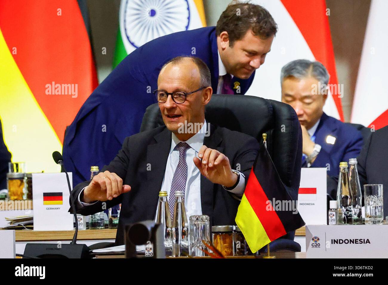 German Chancellor Friedrich Merzi attends a plenary session on the ...