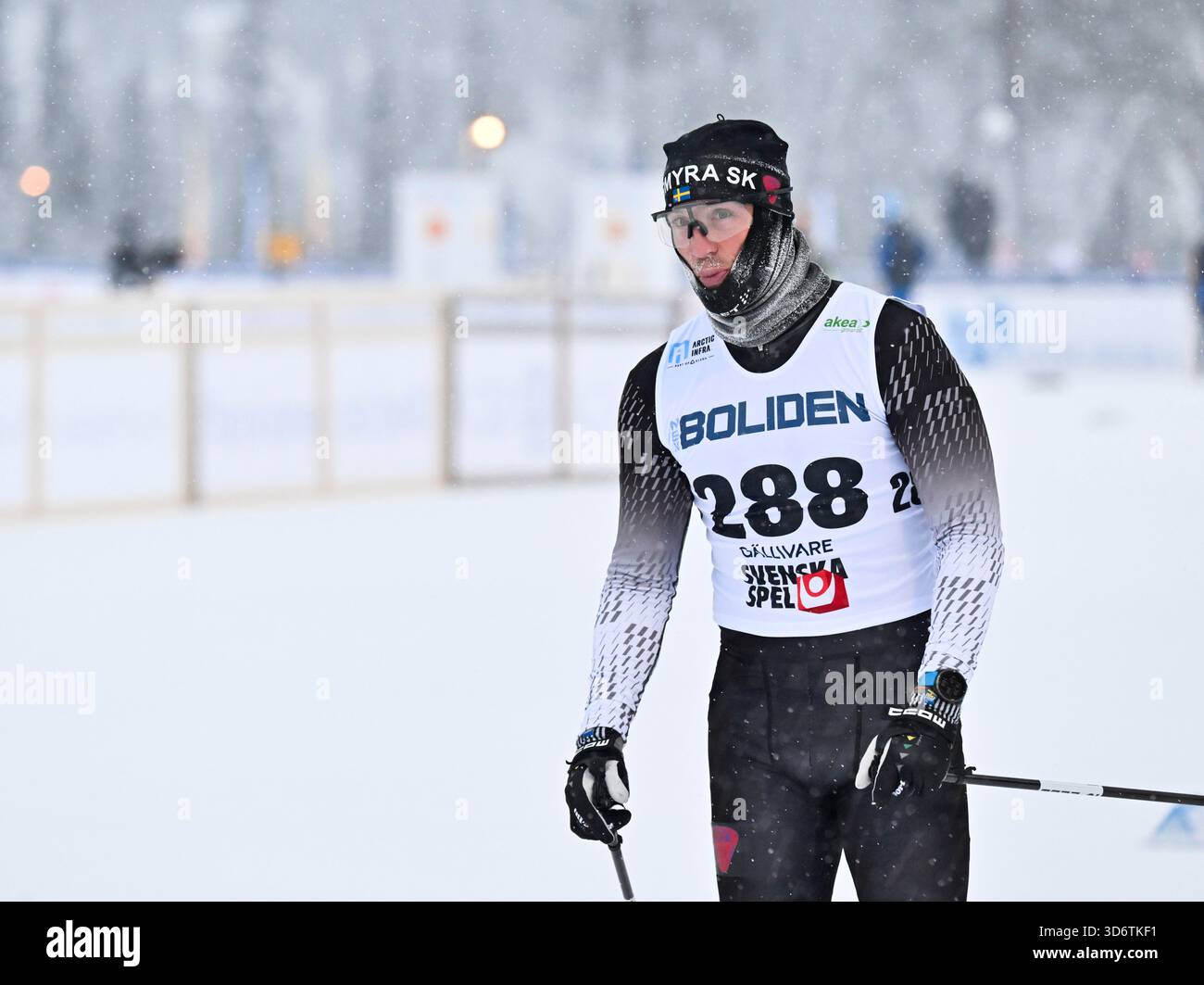 GÄLLIVARE, SWEDEN 20251122Sweden's Calle Halfvarsson, Sågmyra SK, during the men's 10 km classic ...