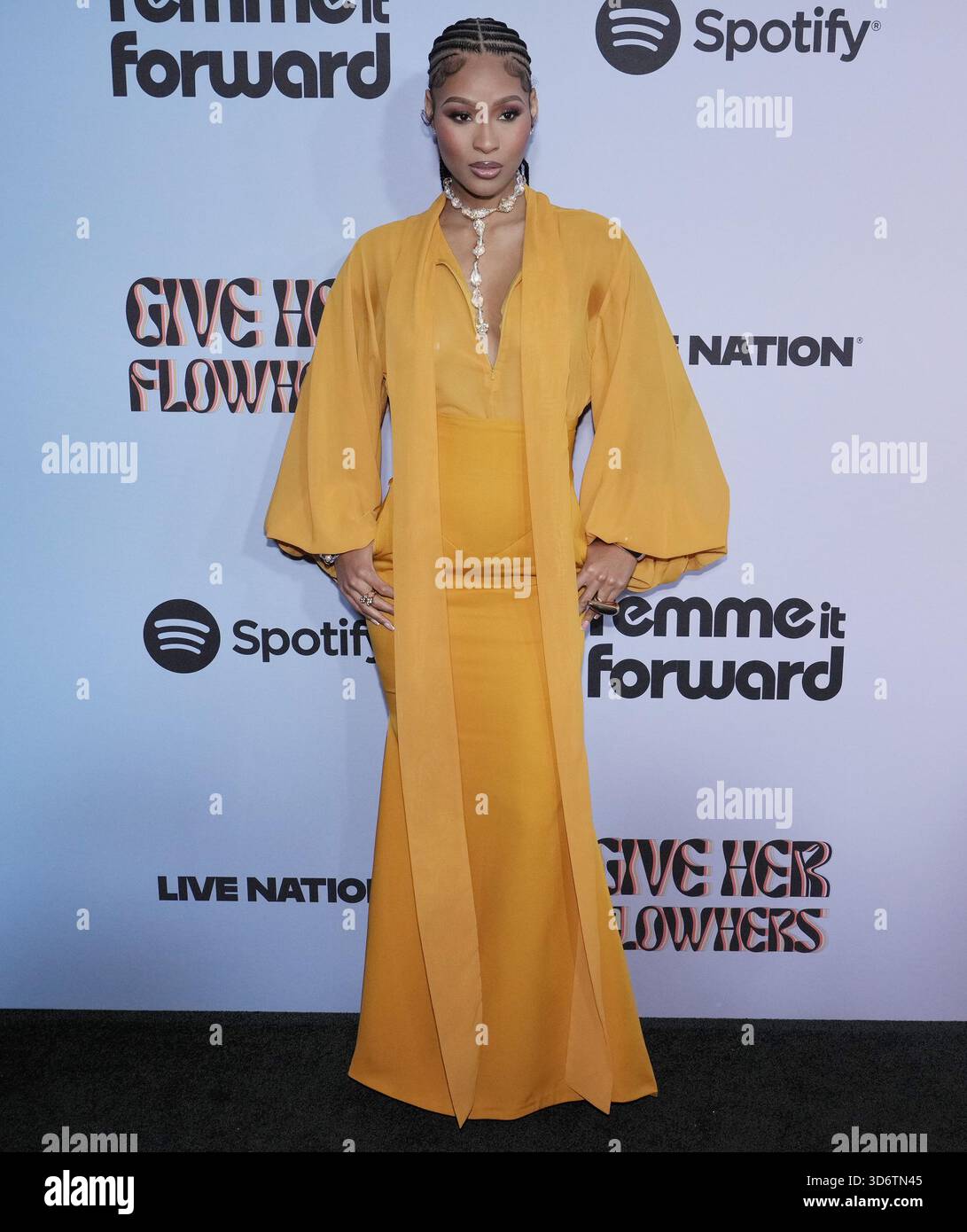 Pretty Vee arrives at the Give Her FlowHERS Gala 2025 held at the ...
