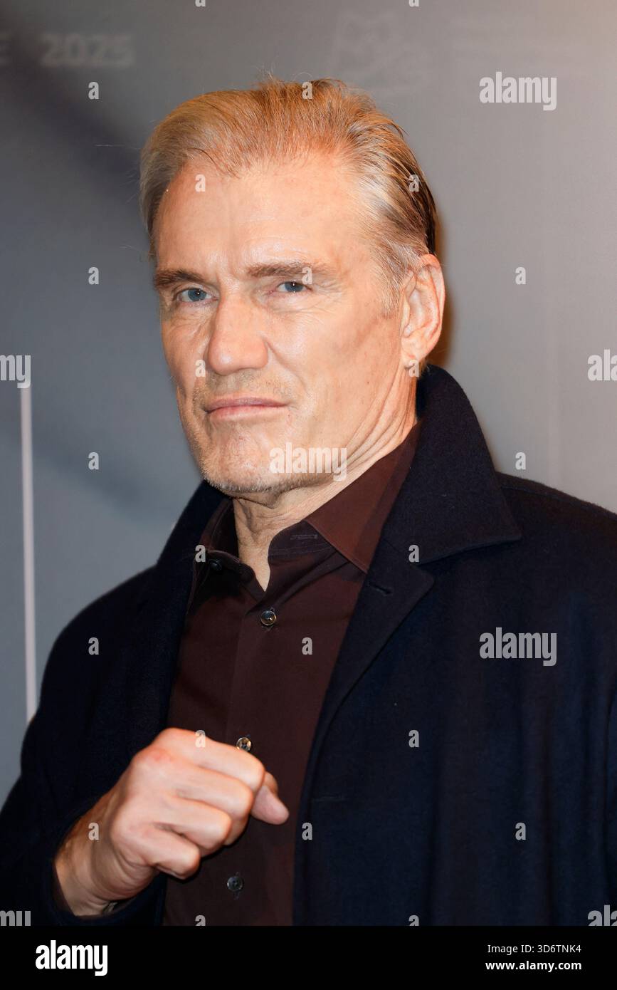 TURIN, ITALY - NOVEMBER 22: Dolph Lundgren poses at the photocall of ...