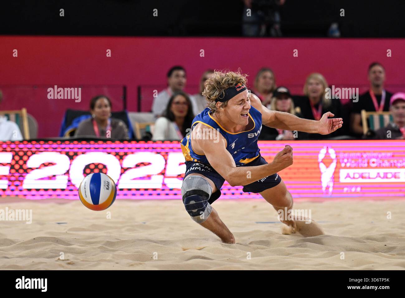 251122 David Åhman of Swedenduring The Beach Volleyball World ...