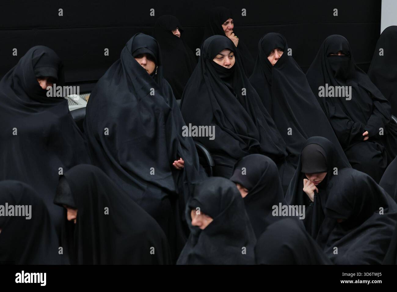 November 21, 2025, Tehran, Iran: Iranian veiled women attend the first ...