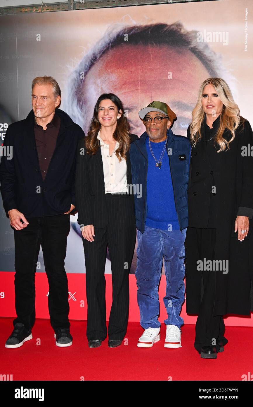 43rd Turin Film Festival 2025, Day 1 - Photocall. Pictured: Spike Lee ...