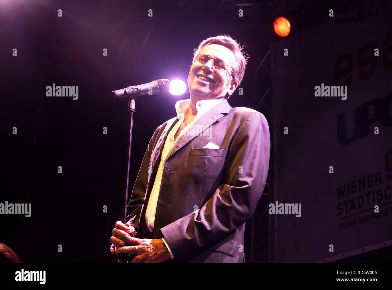 Vienna, Austria. September 7, 2008. Concert with Roland Kaiser at the ...