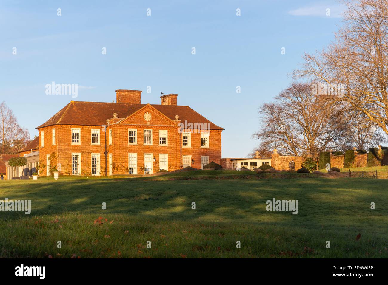 The Dower House in Dogmersfield Park estate, Hampshire, England, UK, in ...