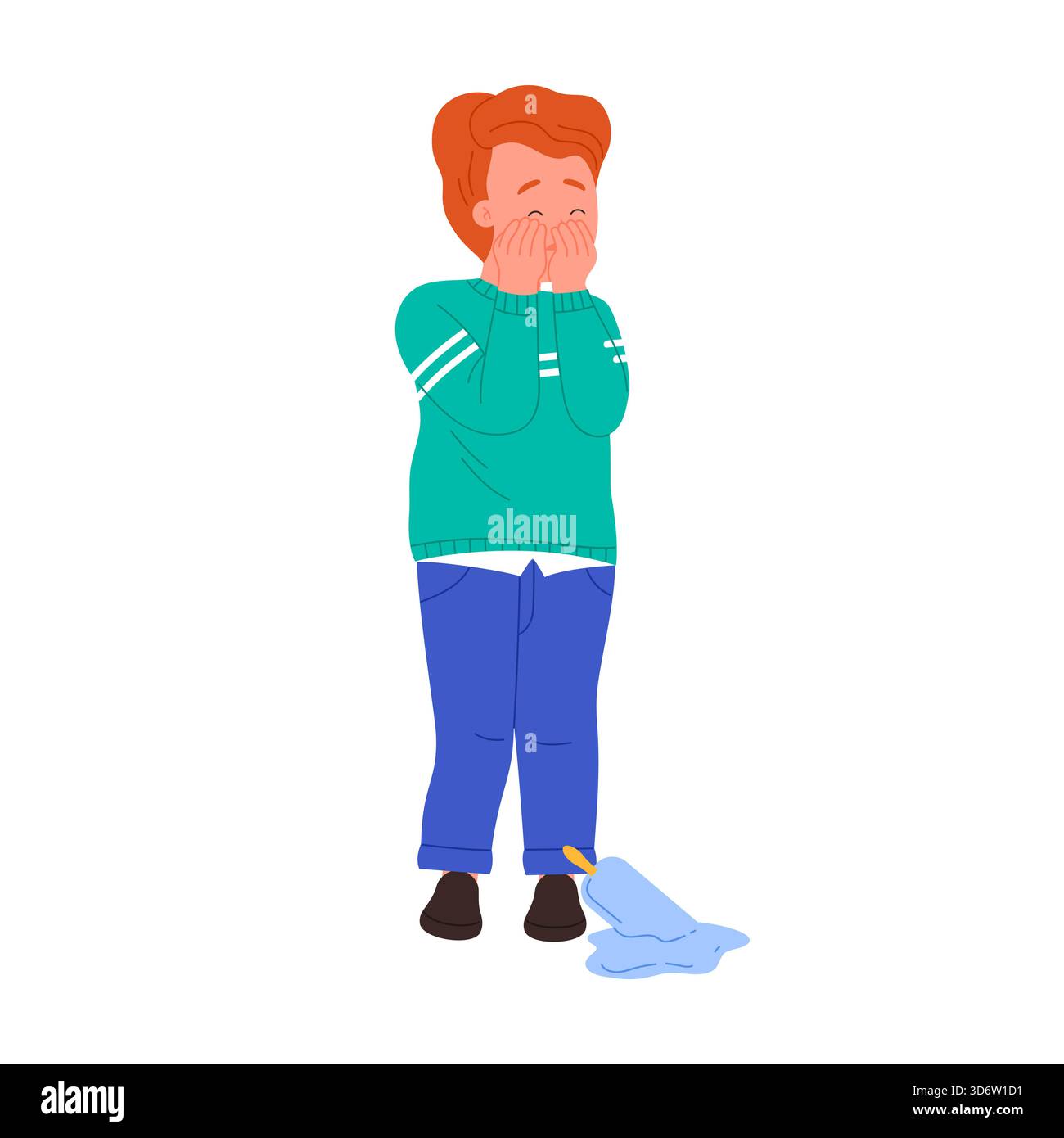 After dropping Stock Vector Images - Alamy