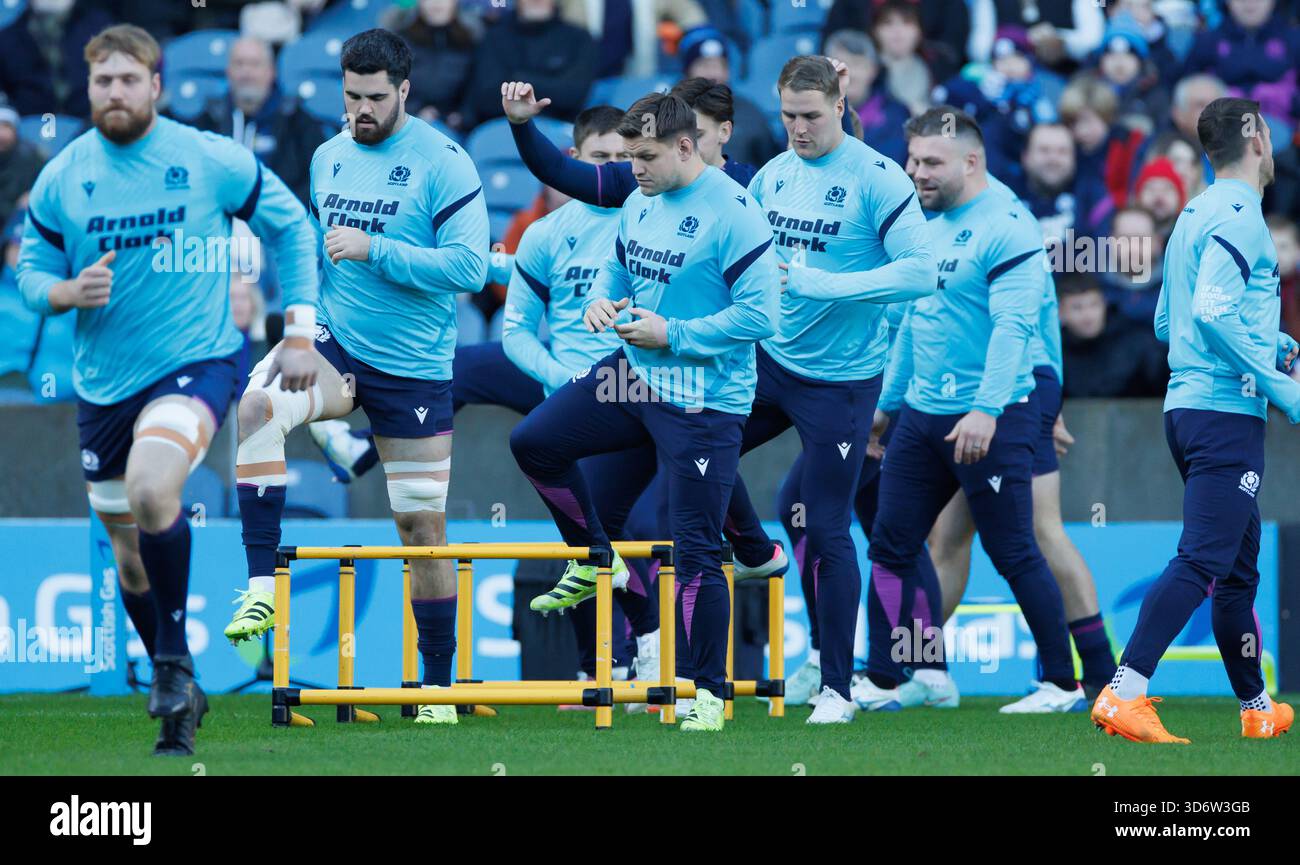 Scotland's George Turner during training at the Scottish Gas ...