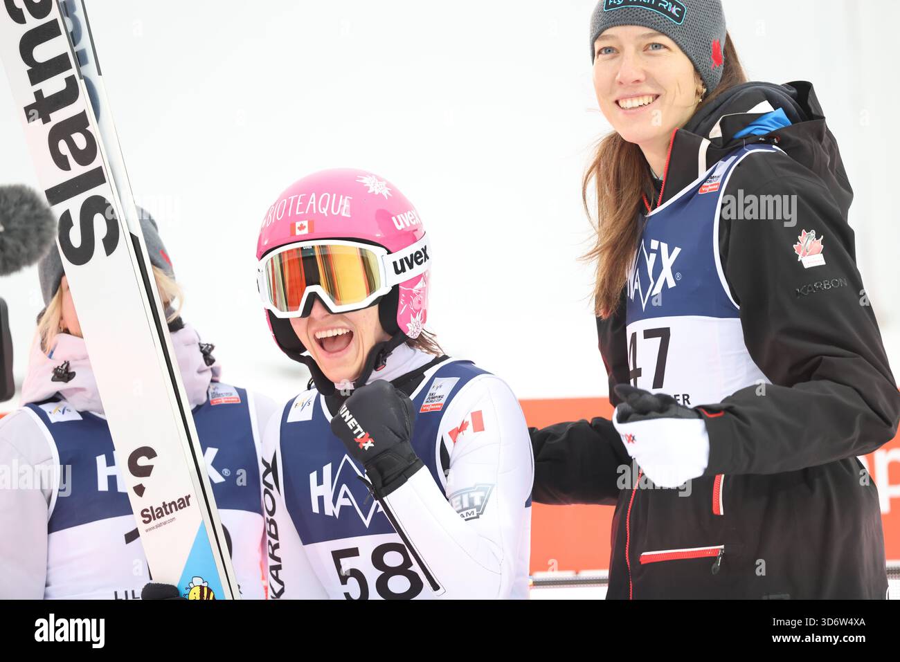 Lillehammer 20251122. Canada's Abigail Strate in the final round of the ...