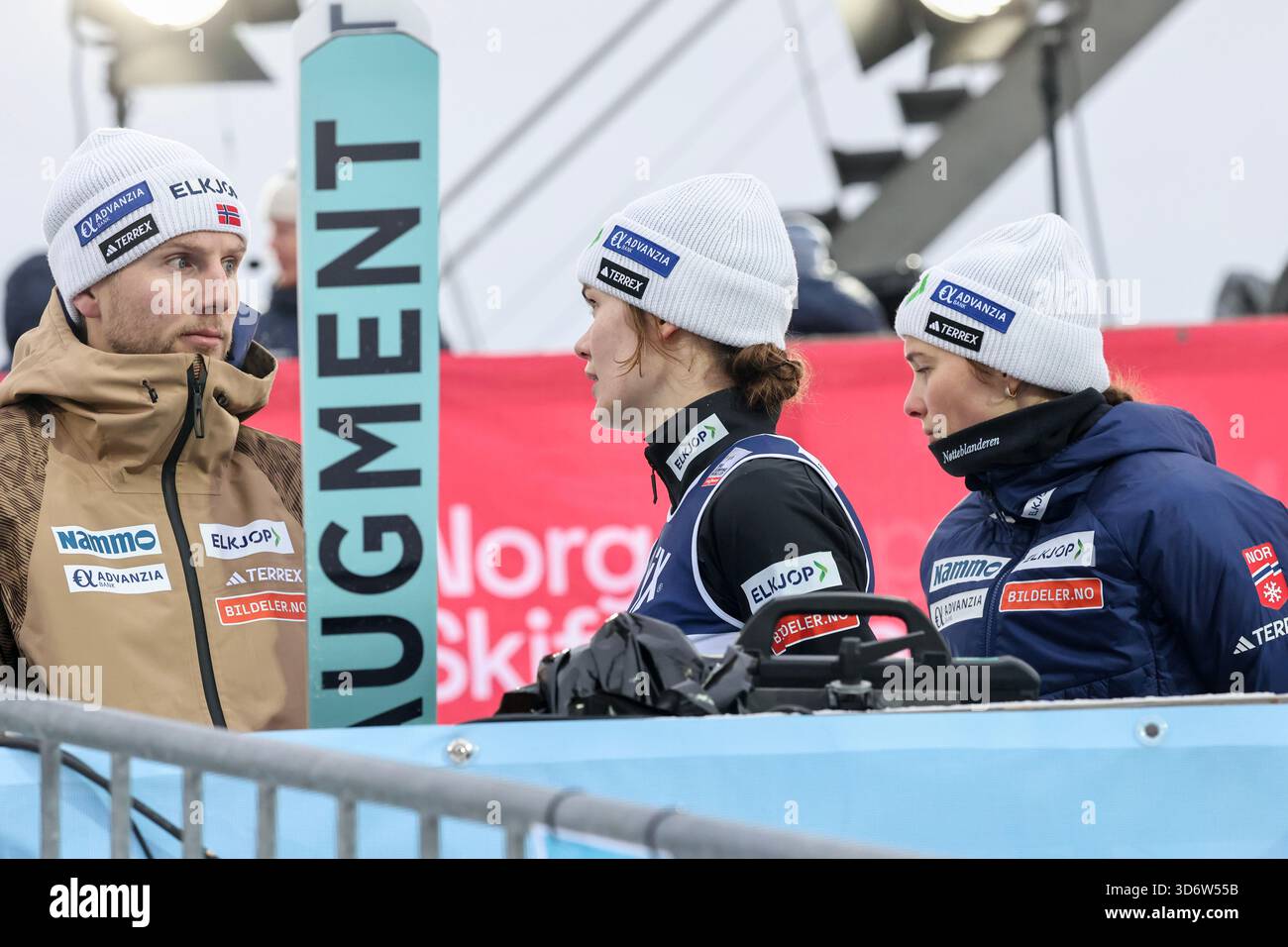 Lillehammer 20251122. Norway's Anna Odine Strøm and Silje Opseth in the ...