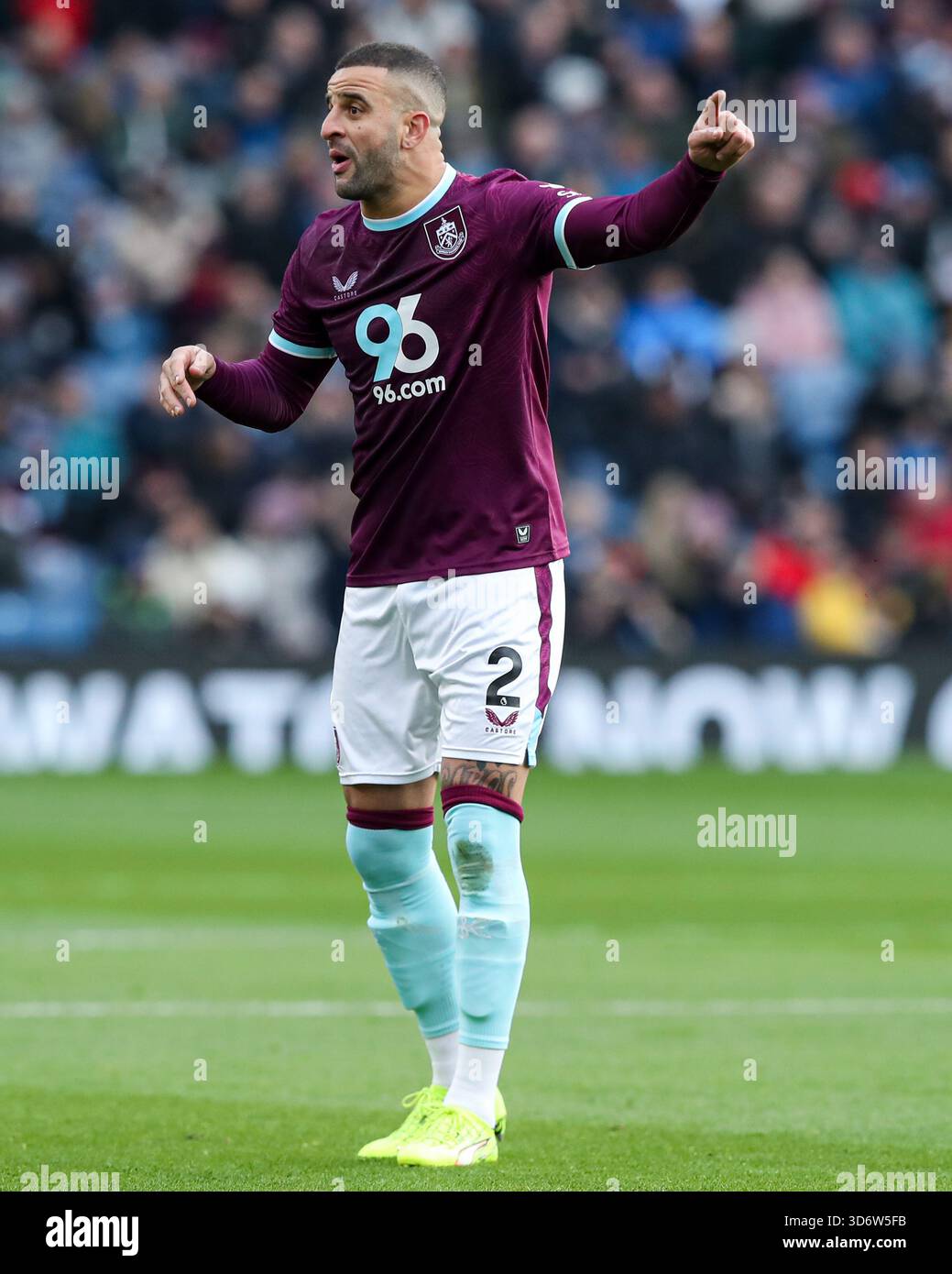 Kyle Walker of Burnley during the Premier League match Burnley vs ...