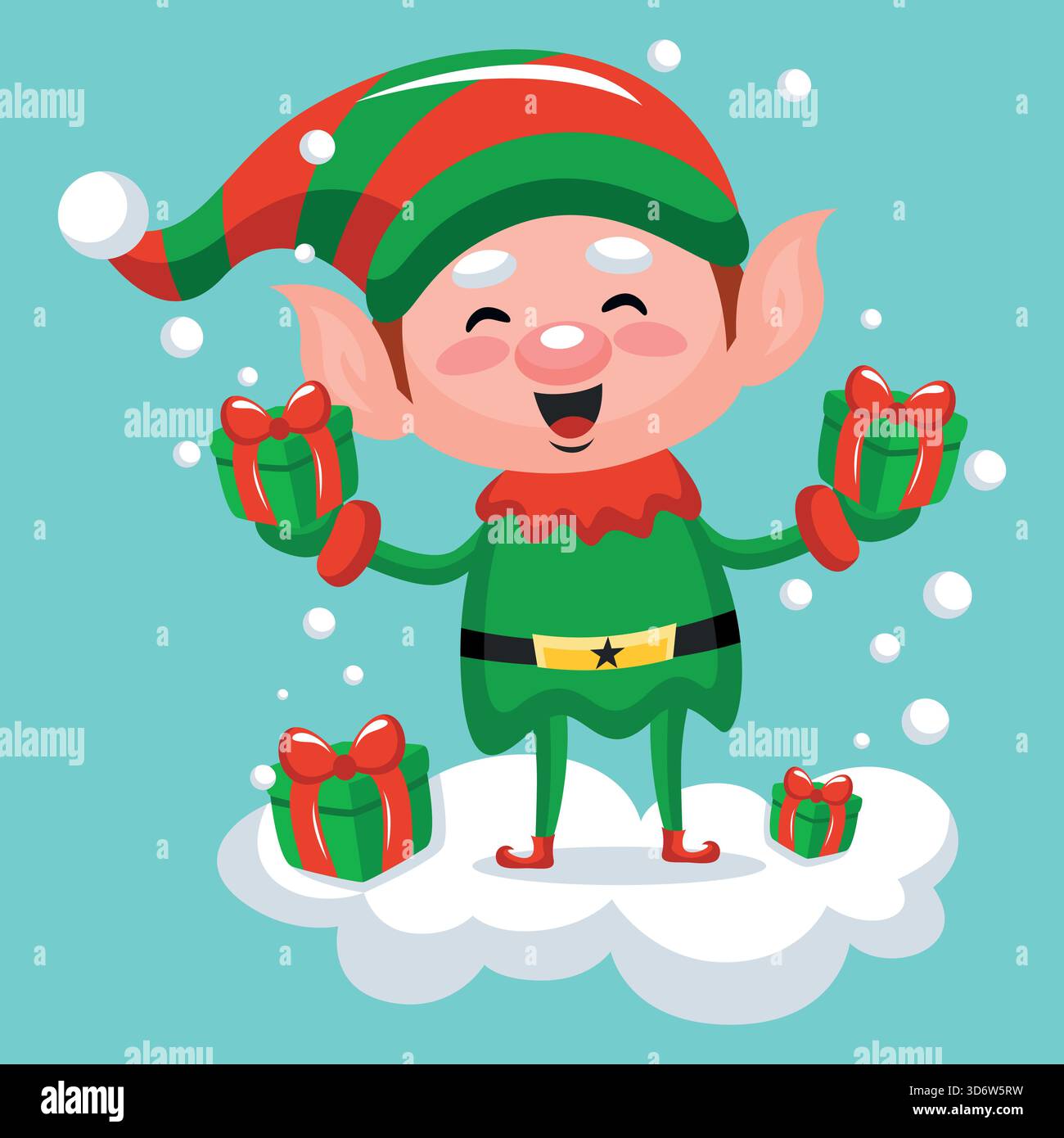 Child gifts christmas Stock Vector Images - Alamy