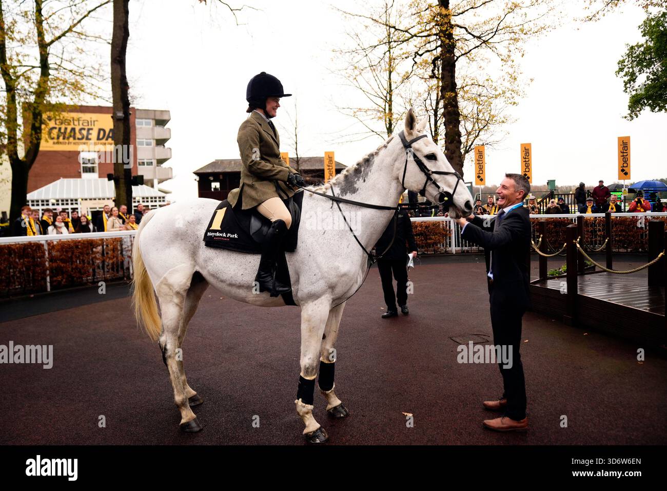 Former jockey Daryl Jacob reunites with Bristol de mai during the ...