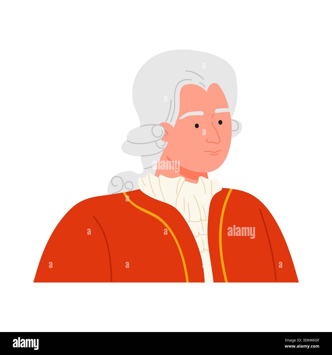 Baroque composer Stock Vector Images - Alamy