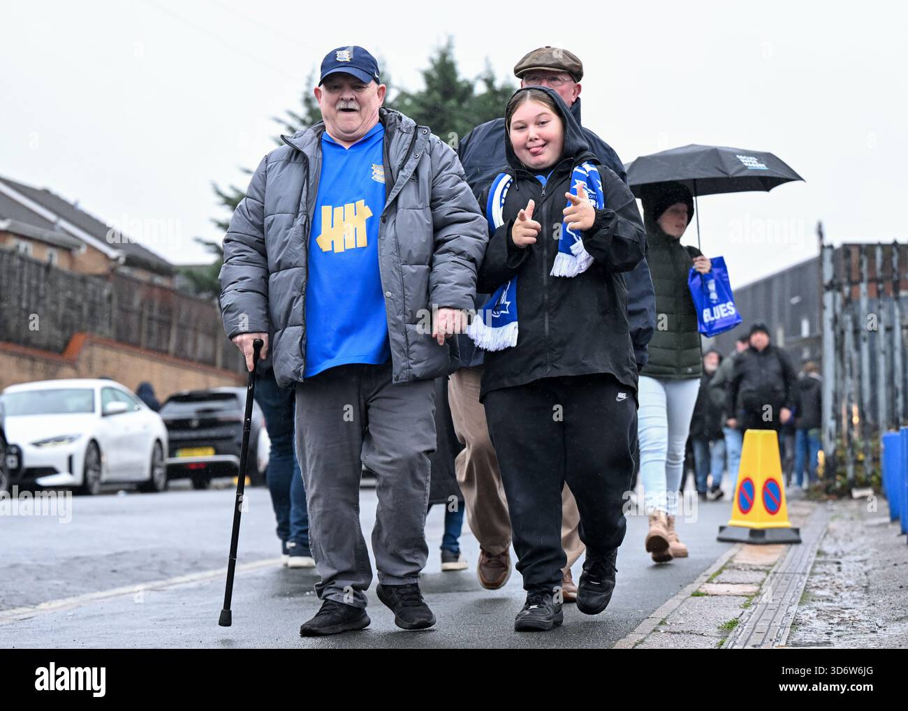 Fans outside the ground ahead of the Sky Bet Championship match at St ...