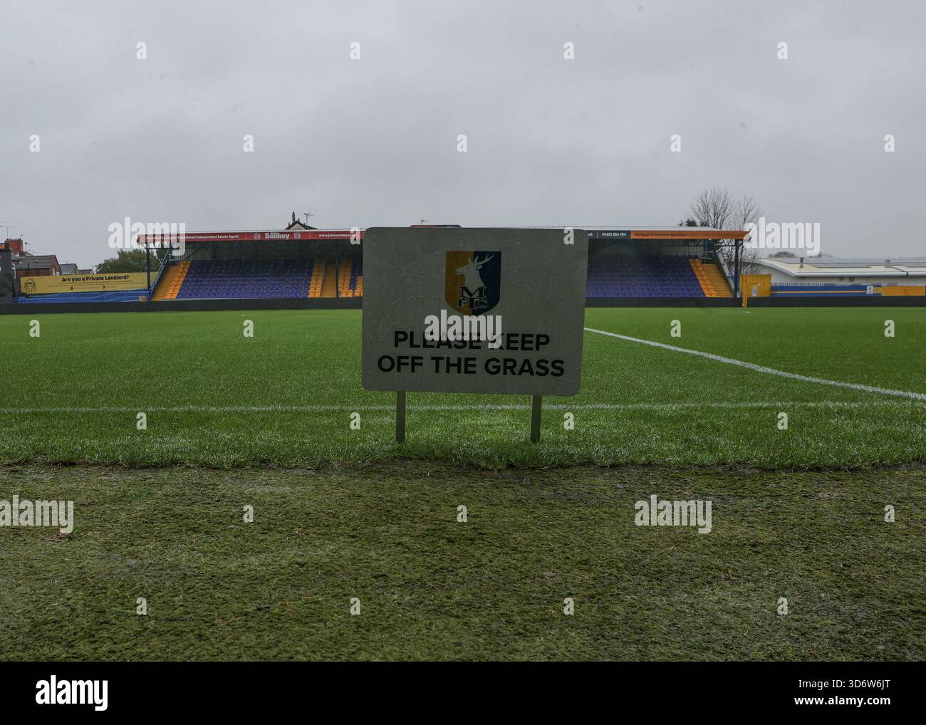 A general view of One Call Stadium ahead of the Sky Bet League 1 match ...
