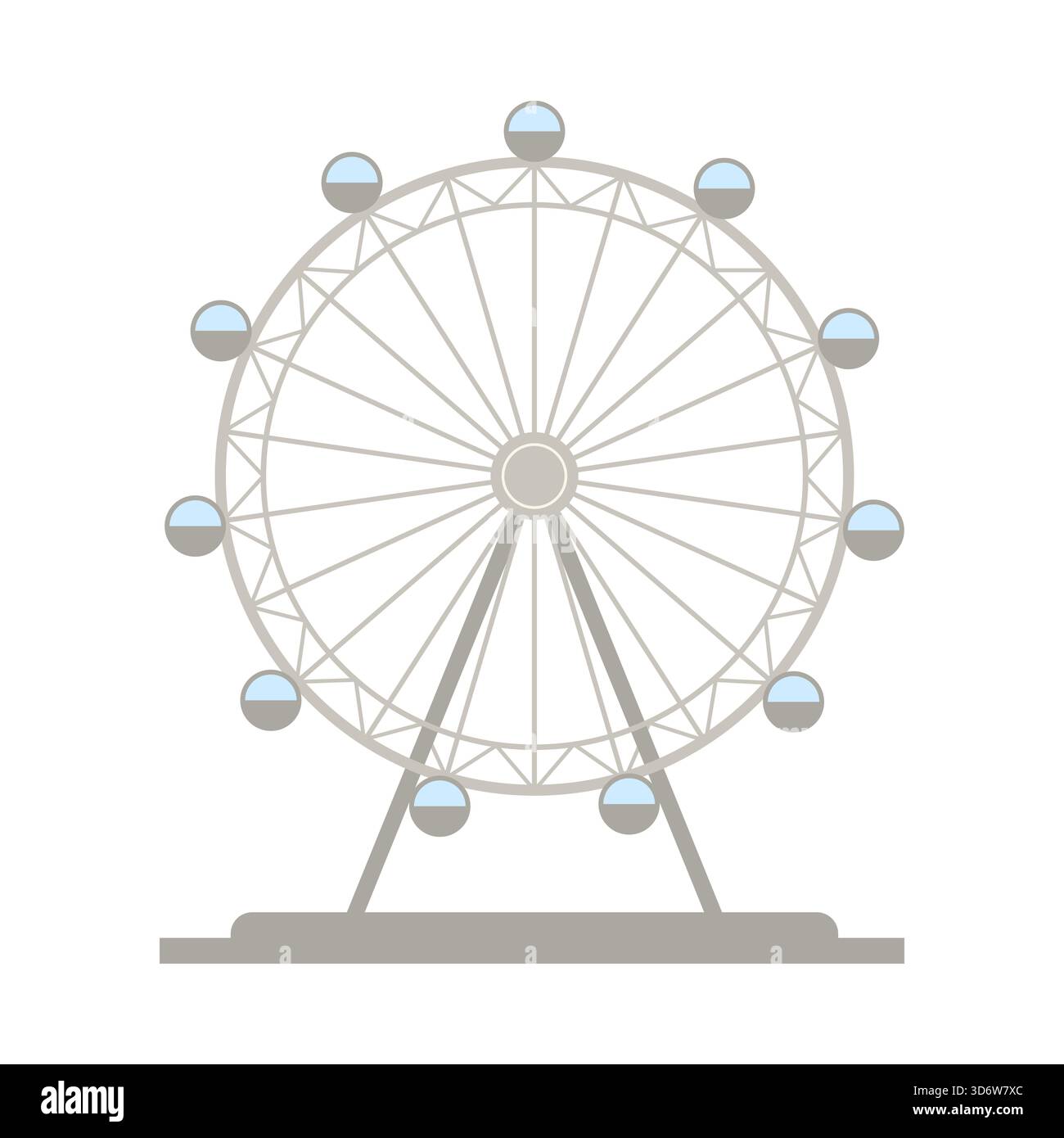 London eye wheel capsule Stock Vector Images - Alamy