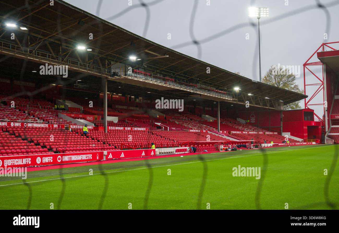 Nottingham, UK. 22nd November, 2025. Pre-match stadium view before the ...