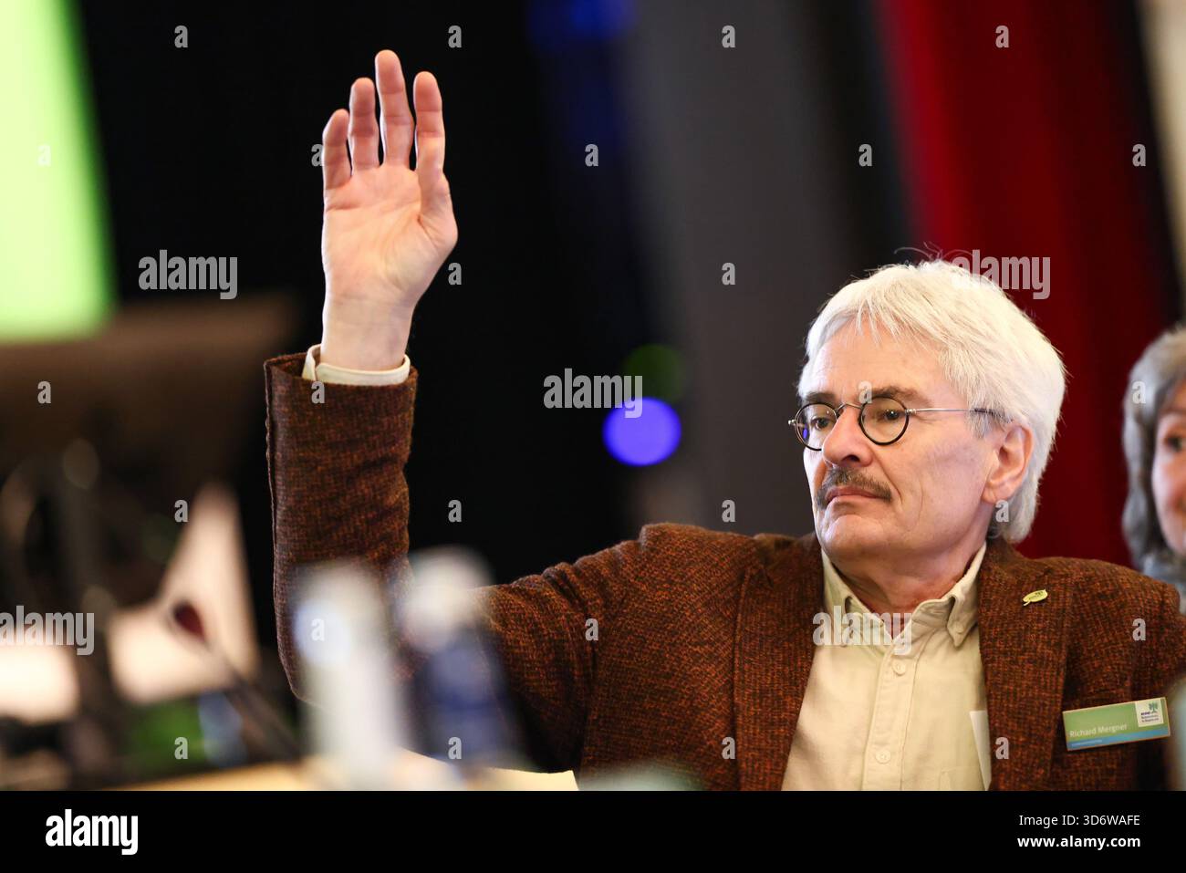22 November 2025, Bavaria, Fürth: Richard Mergner, outgoing state ...