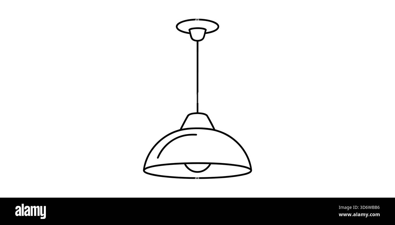 Fixture lamp icon outline Stock Vector Images - Alamy