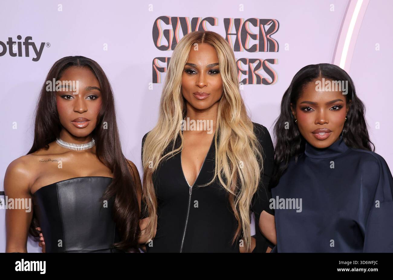 21 November 2025 - Beverly Hills, California - Normani, Ciara, Ryan ...