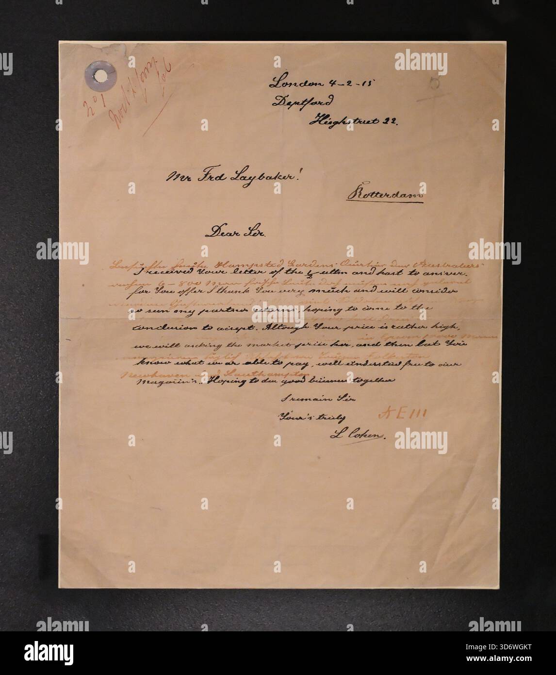 Invisible ink letter hi-res stock photography and images - Alamy
