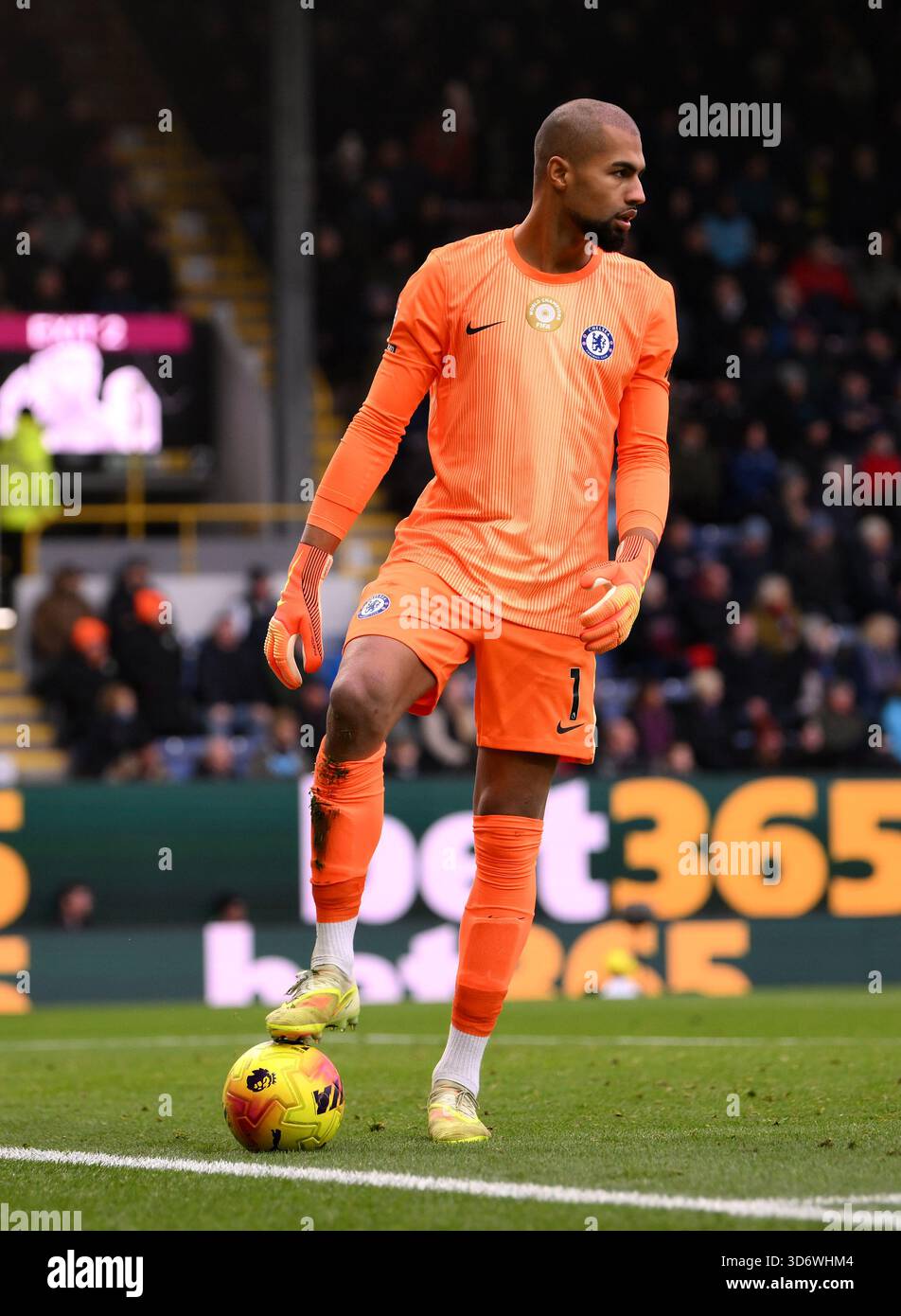 Chelsea goalkeeper Robert Sanchez during the Premier League match at ...